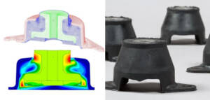 Stiffness analysis engine mount - FEA | Optimec