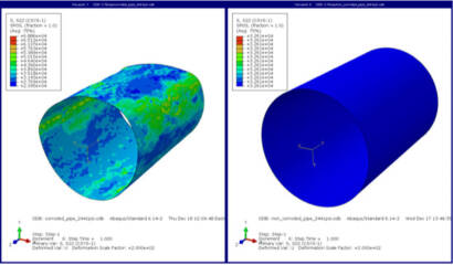 Corroded Pipes - Accurate FE Modelling | Optimec