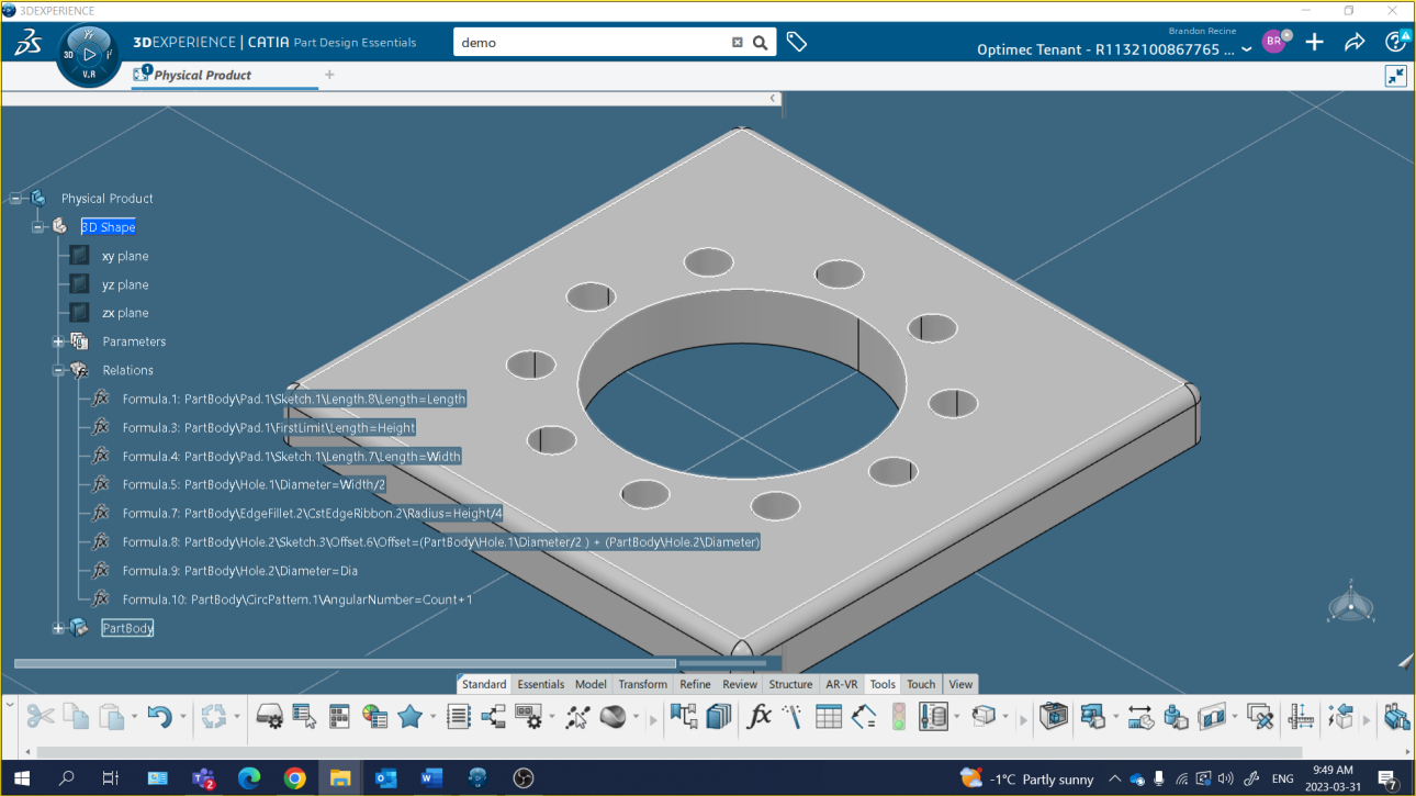 CAD Automation Essentials - Parametric Design | Optimec